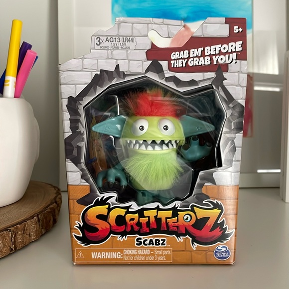 Spin Master | Toys | Scritterz Toy Collectible Scabz Creature Kids Tech ...